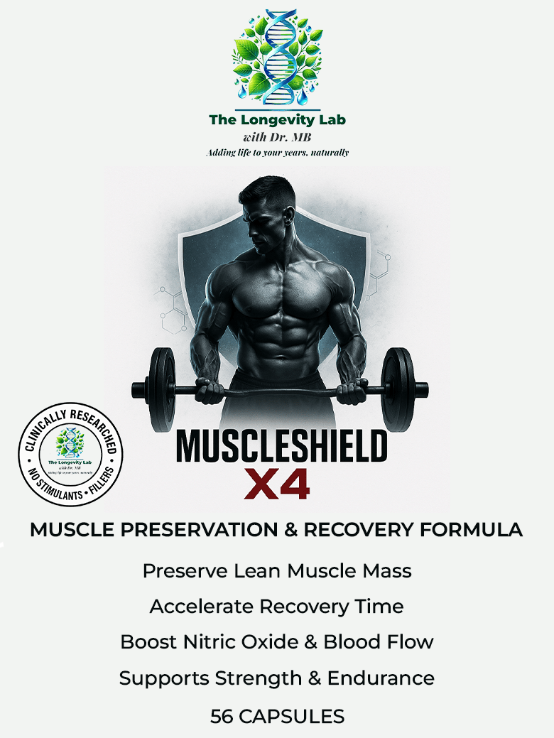 Dr MB’s MuscleShield X4™ | The Longevity Lab with Dr. MB